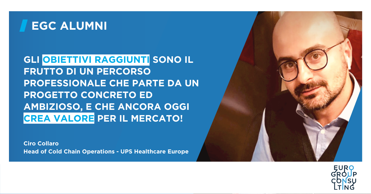 Ciro Collaro - Head of Cold Chain Operations in UPS Healthcare Europe